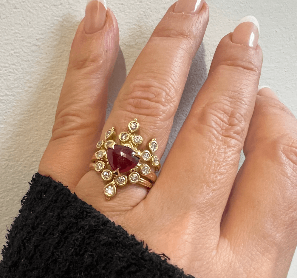 Gritty Glamorous Rings - Karen Karch - Mens and Womens Jewelry