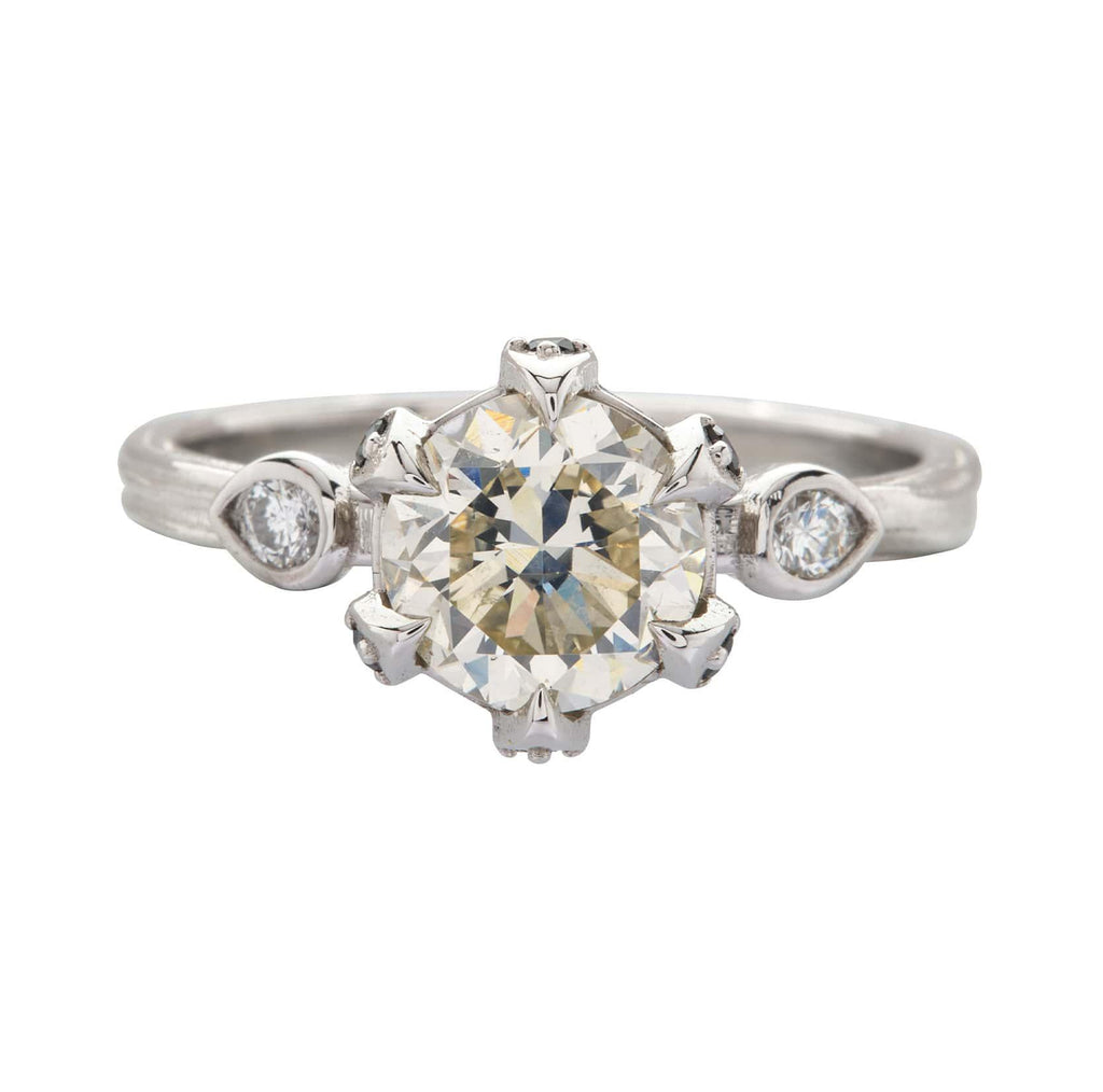 INVINCIBLE CROWN PLATINUM DIAMOND RING – Karen Karch
